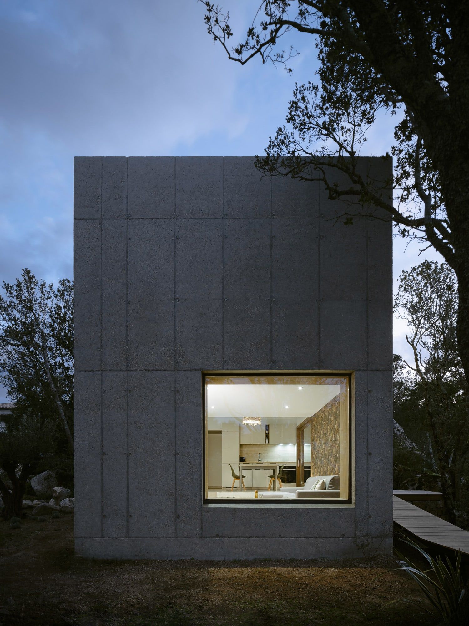 Concrete Cube House