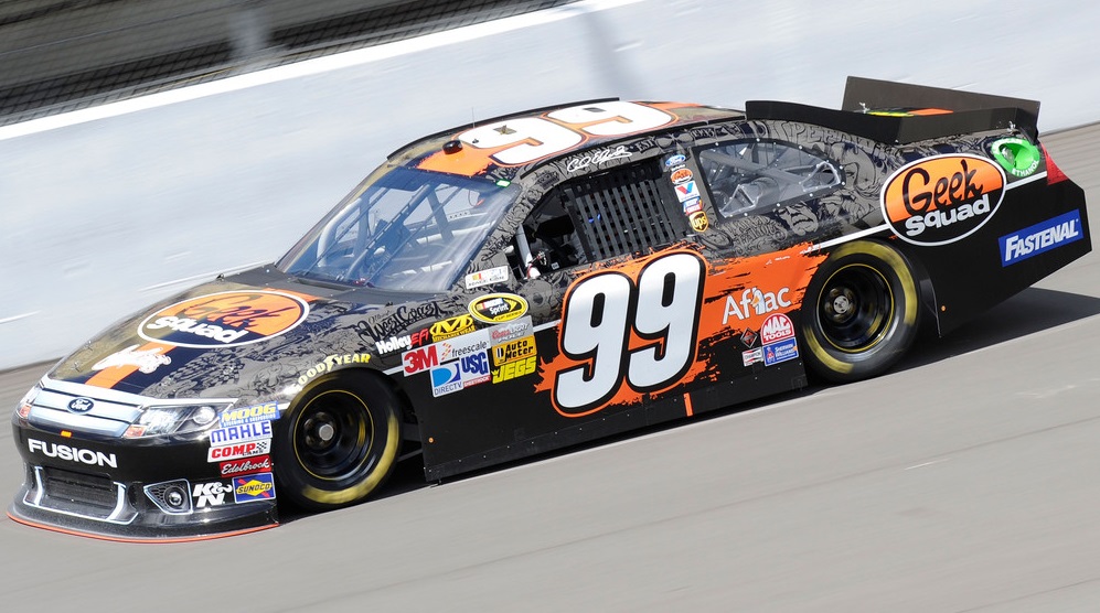 Carl Edwards Geek Squad Car