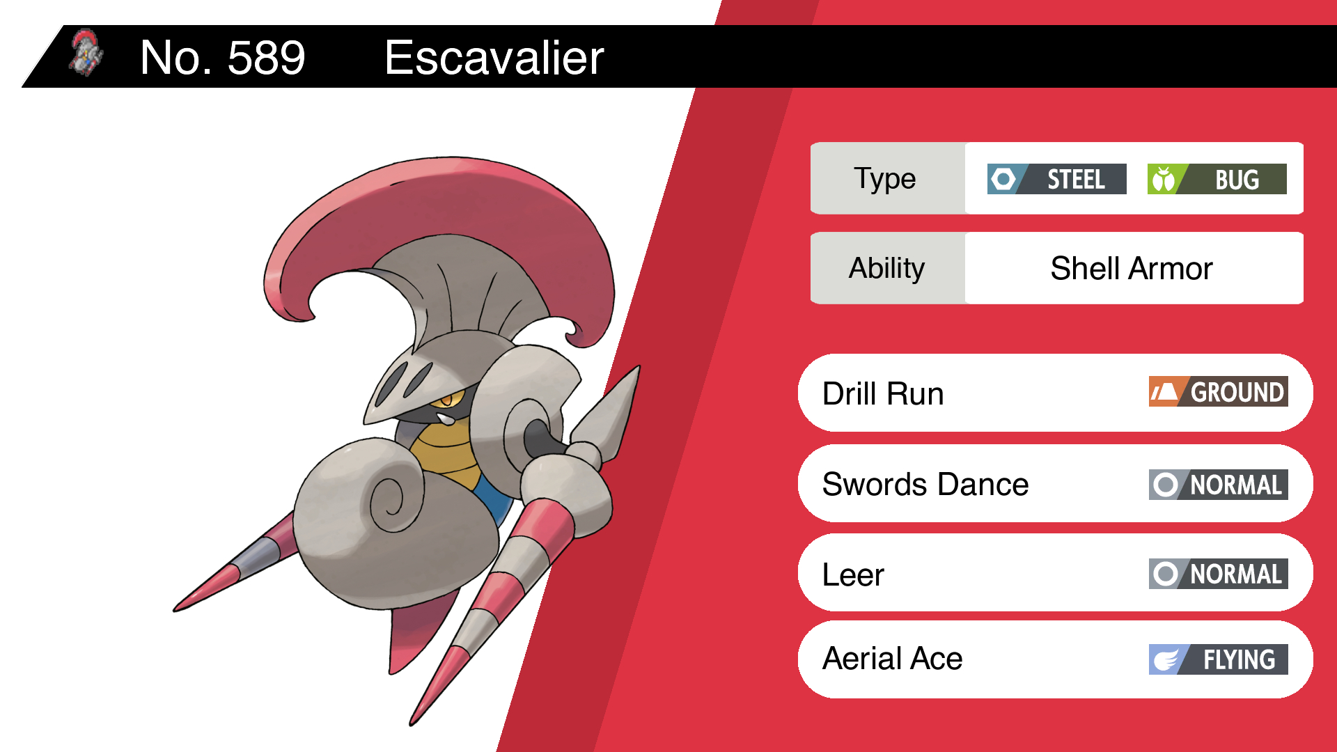 Pokemon Escavalier Wallpaper