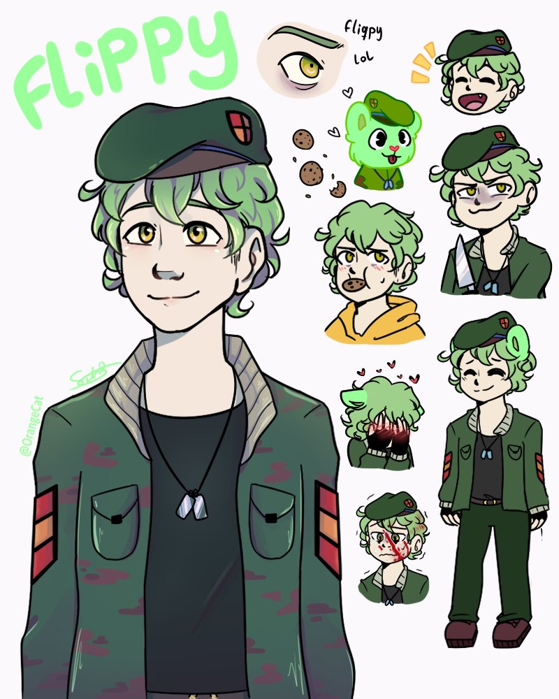 Happy Tree Friends Flippy Human