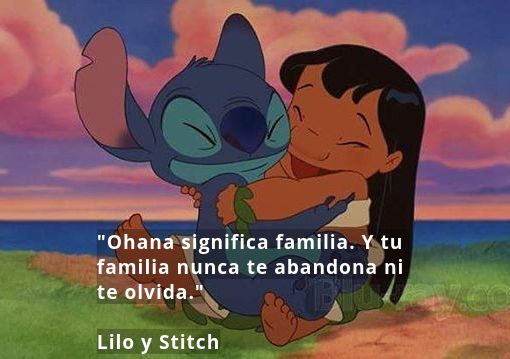Lilo E Stitch Ohana Significa Frase De Familia 𝙊𝙝𝙖𝙣𝙖