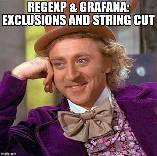Meme Overflow On Twitter Regexp And Grafana Exclusions And String Cut Wnxrjybd12