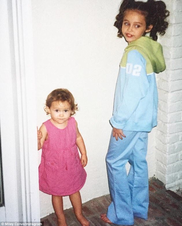 Miley Cyrus Childhood