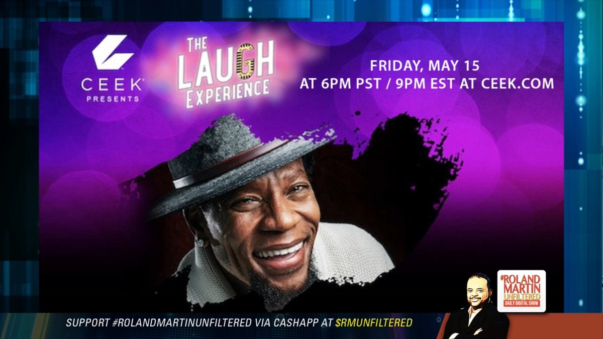 To All Roland Martin VIPs! You’re invited to The Laugh Experience. This ...