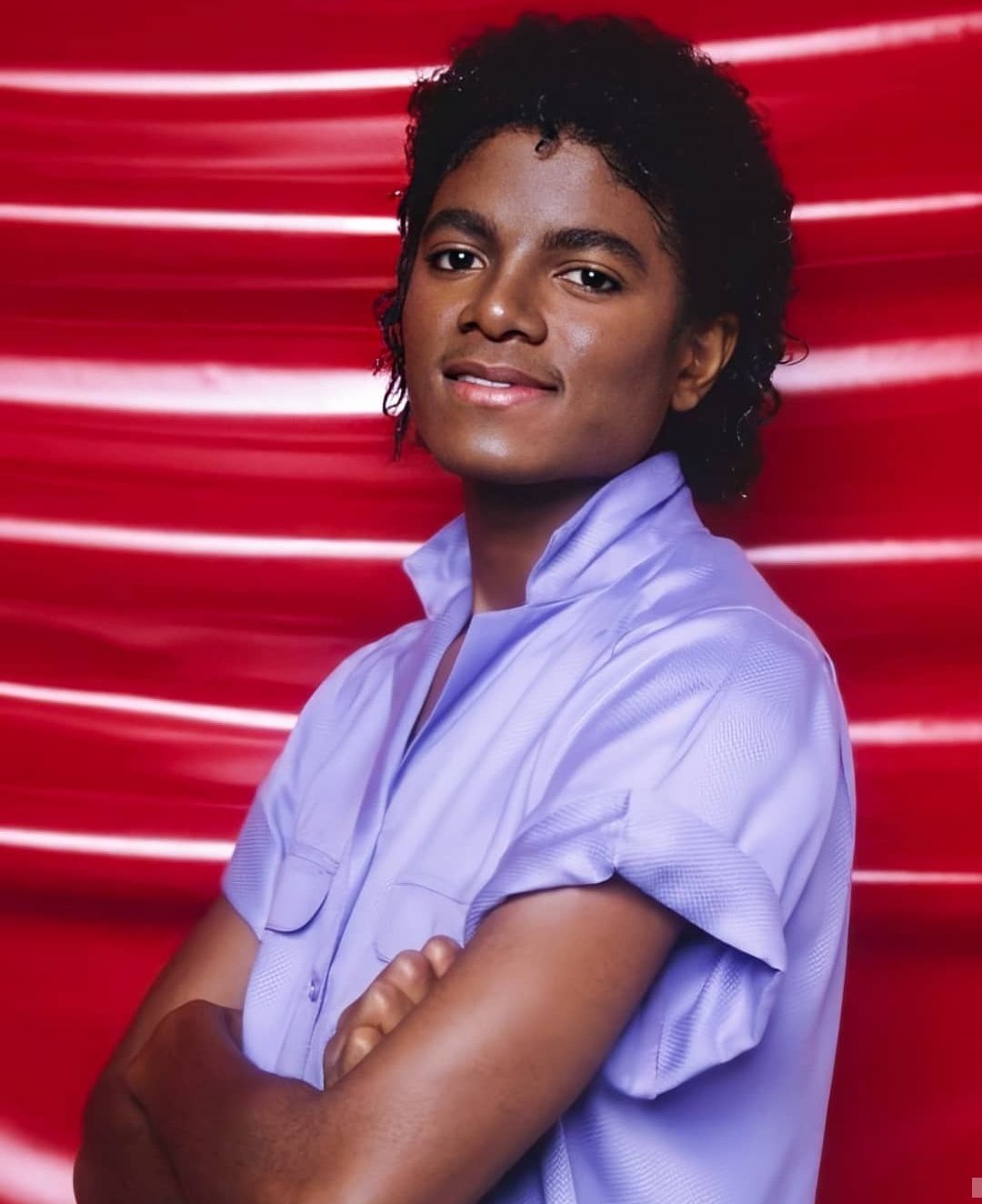 Michael Jackson 1981 Michael Jackson Onstage, Arms Raised, 1981 | San