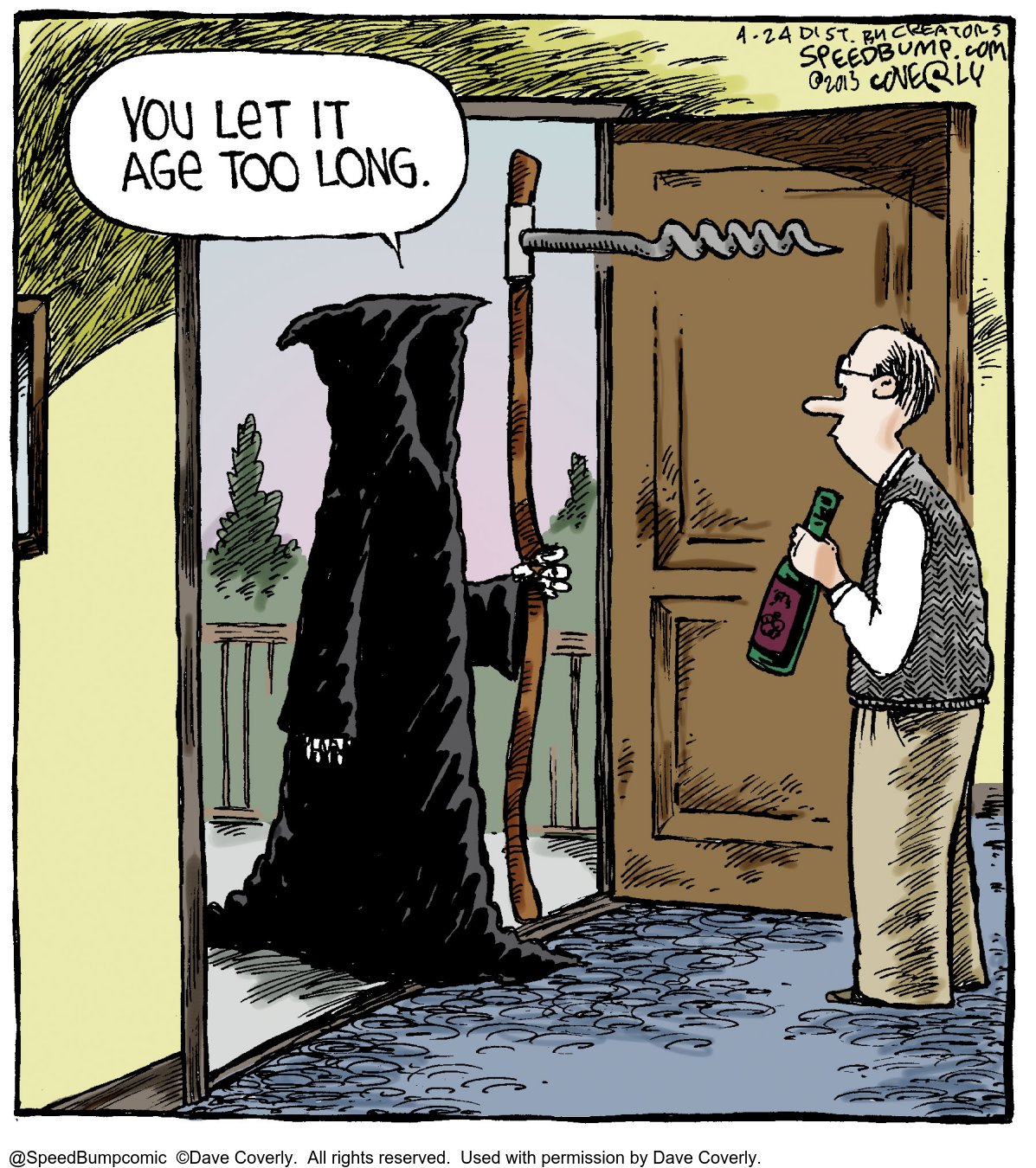 Speed Bump Comic Strip