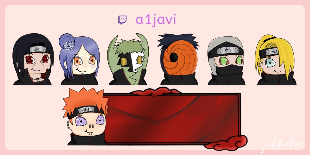Personnages Chibi Akatsuki