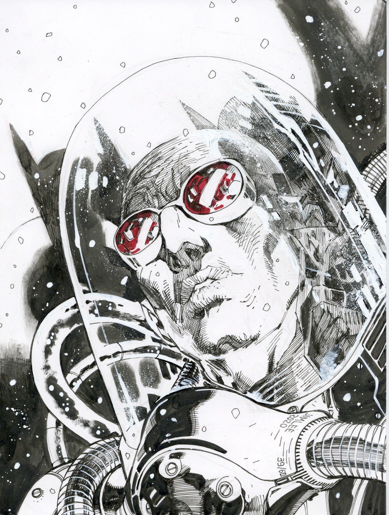 Schizzo Di Jim Lee Robin Batman – CineHunters
