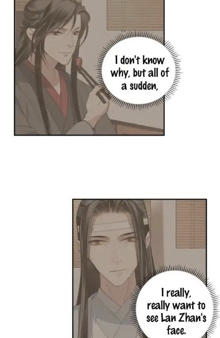 「this moment still make me soft wei wuxian needed to see lan 」reiの漫画