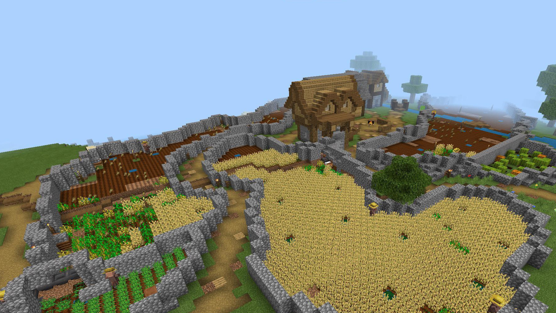 Village Farm Minecraft
