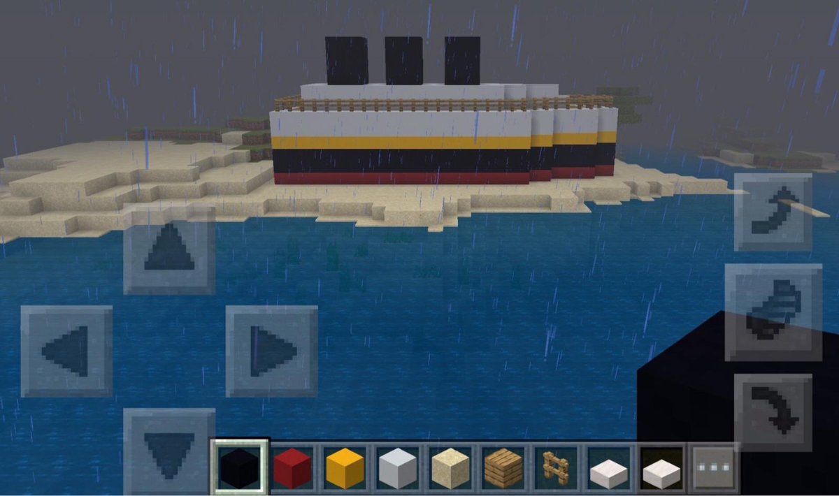 Sinking Titanic Minecraft