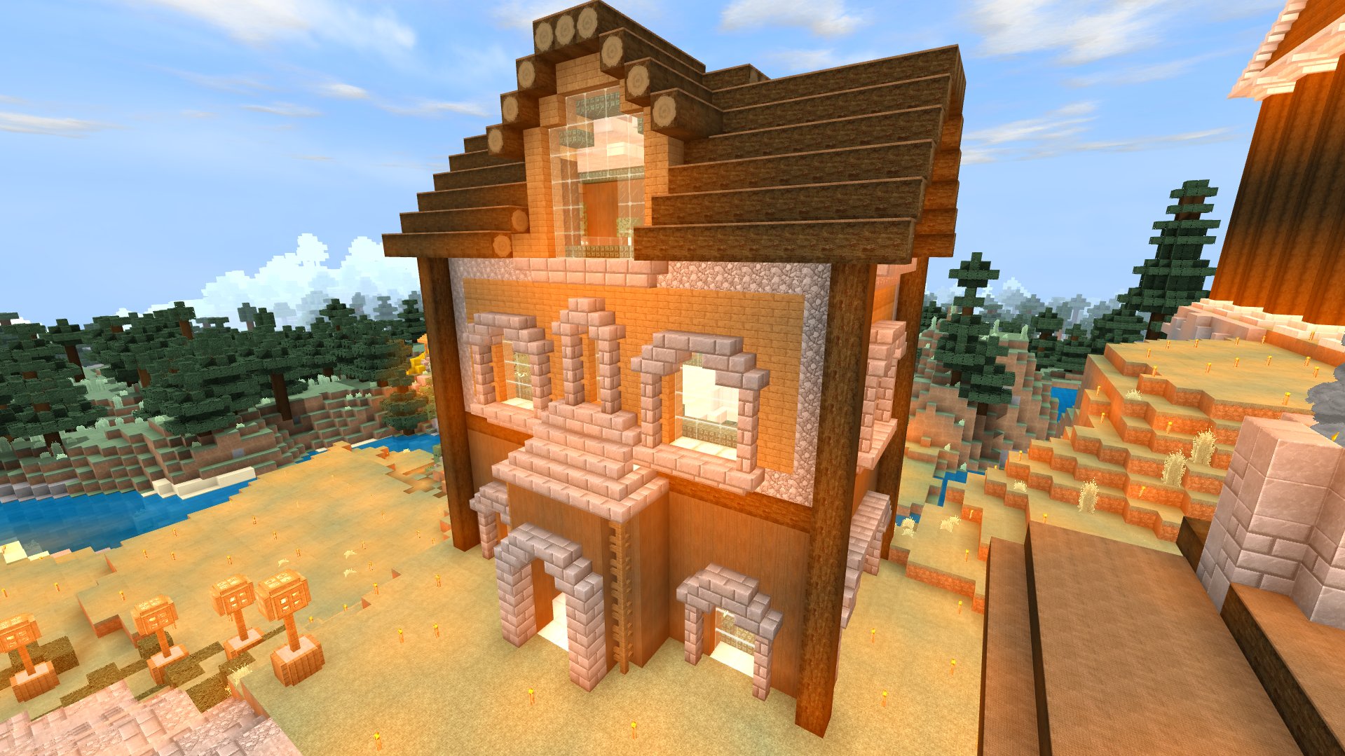 Minecraft Bedrock House