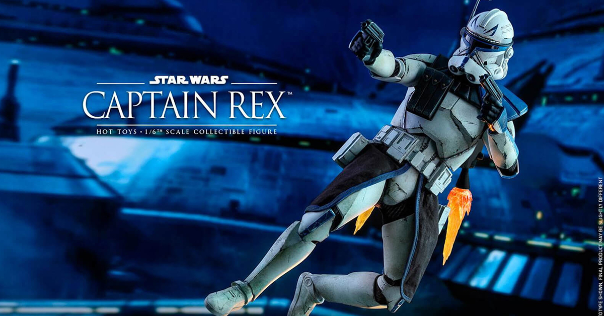 Captain Rex Blaster Pistols