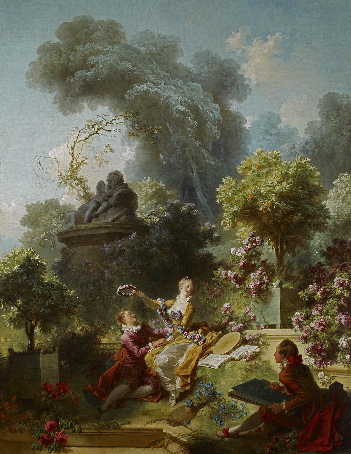 Fragonard The Progress Of Love