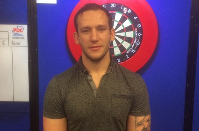 ? RESULT: Arron Monk ends the day on eight points after a 4-2 victory ...