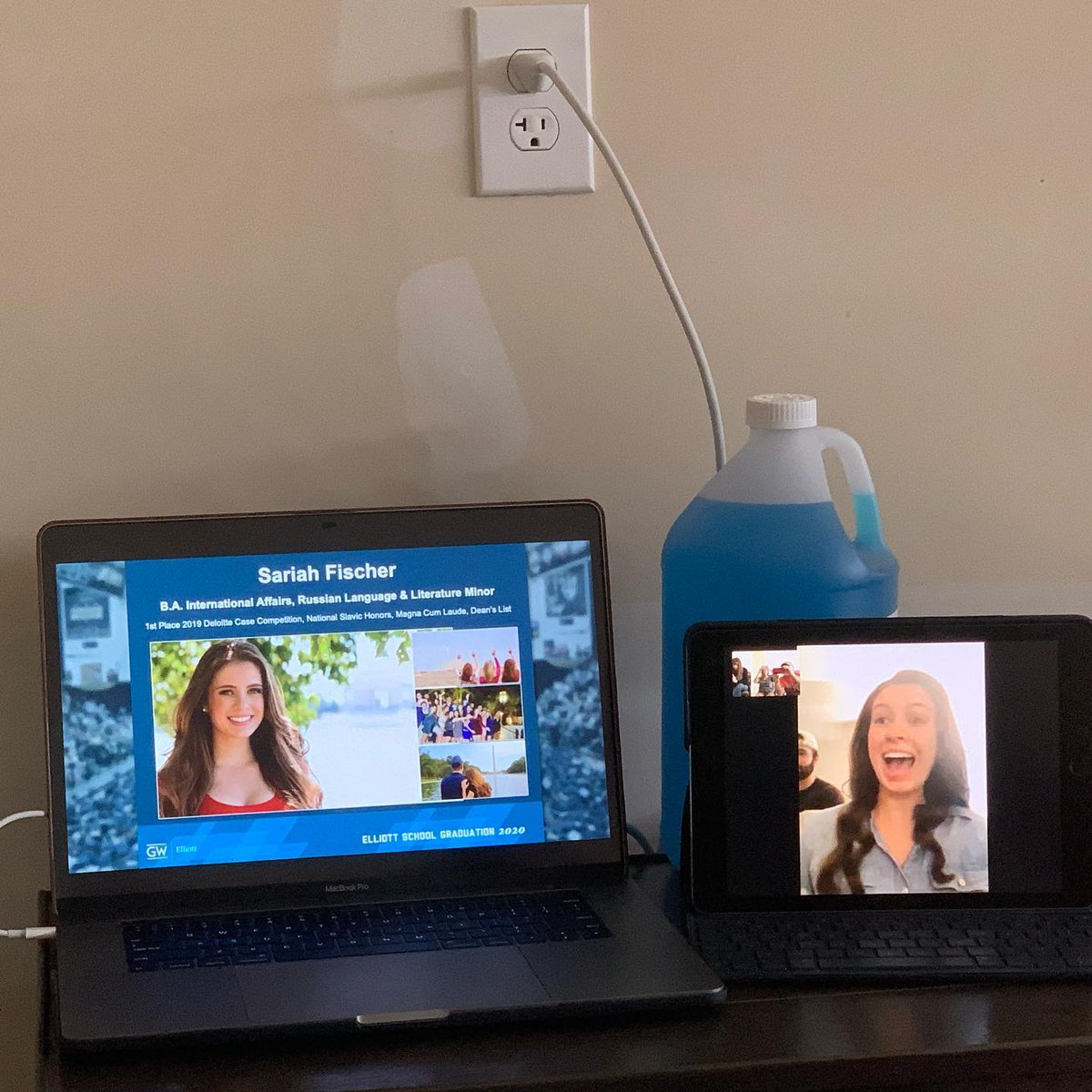 💕 U Rosey-Congrats->rockin' GWU in 4! Summa Cum Laude💥I'm beyond proud ...