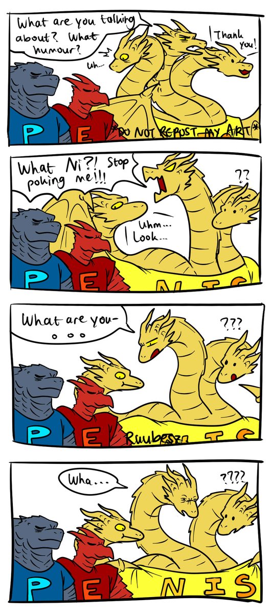 「Poor Ghidorah (2/2) 」Ruubesz drawの漫画
