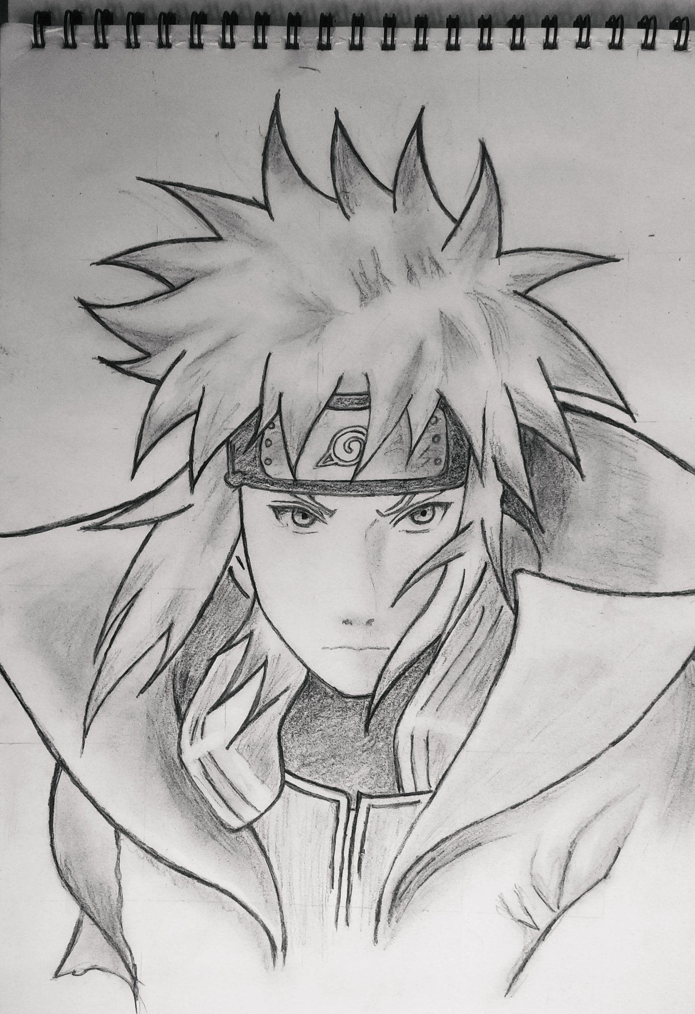Minato Drawing In Pencil