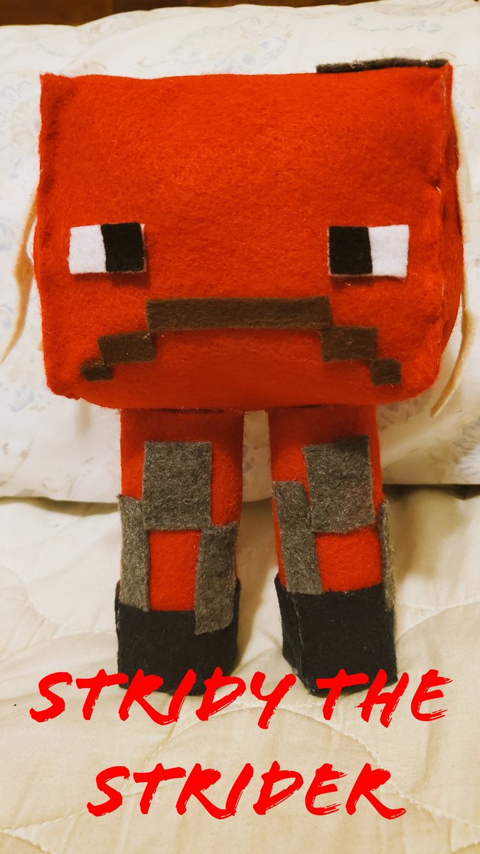 DIY Minecraft] Strider Cómo Hacer Un Peluche [español], 48% OFF