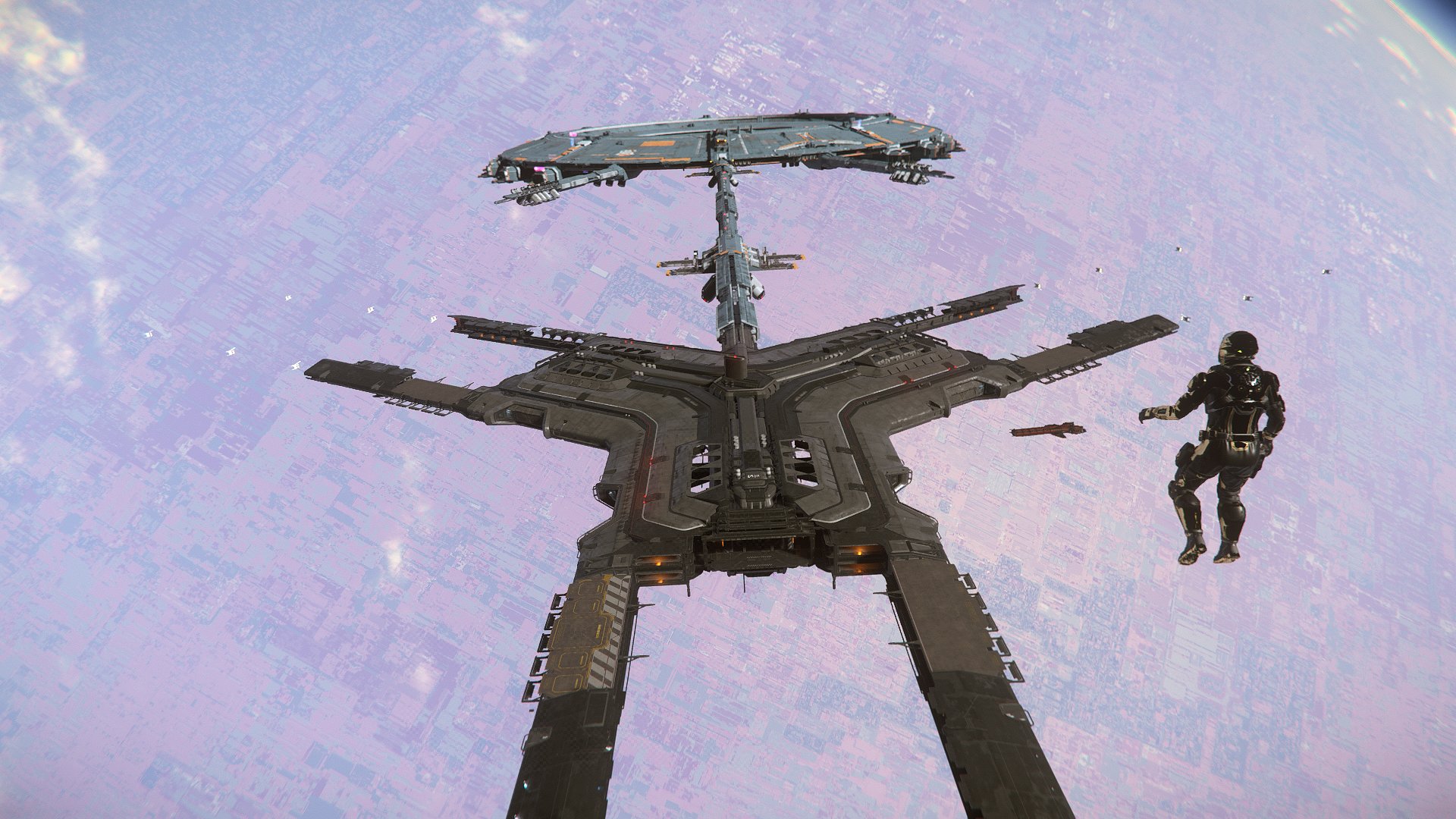 Halo Space Station Docking