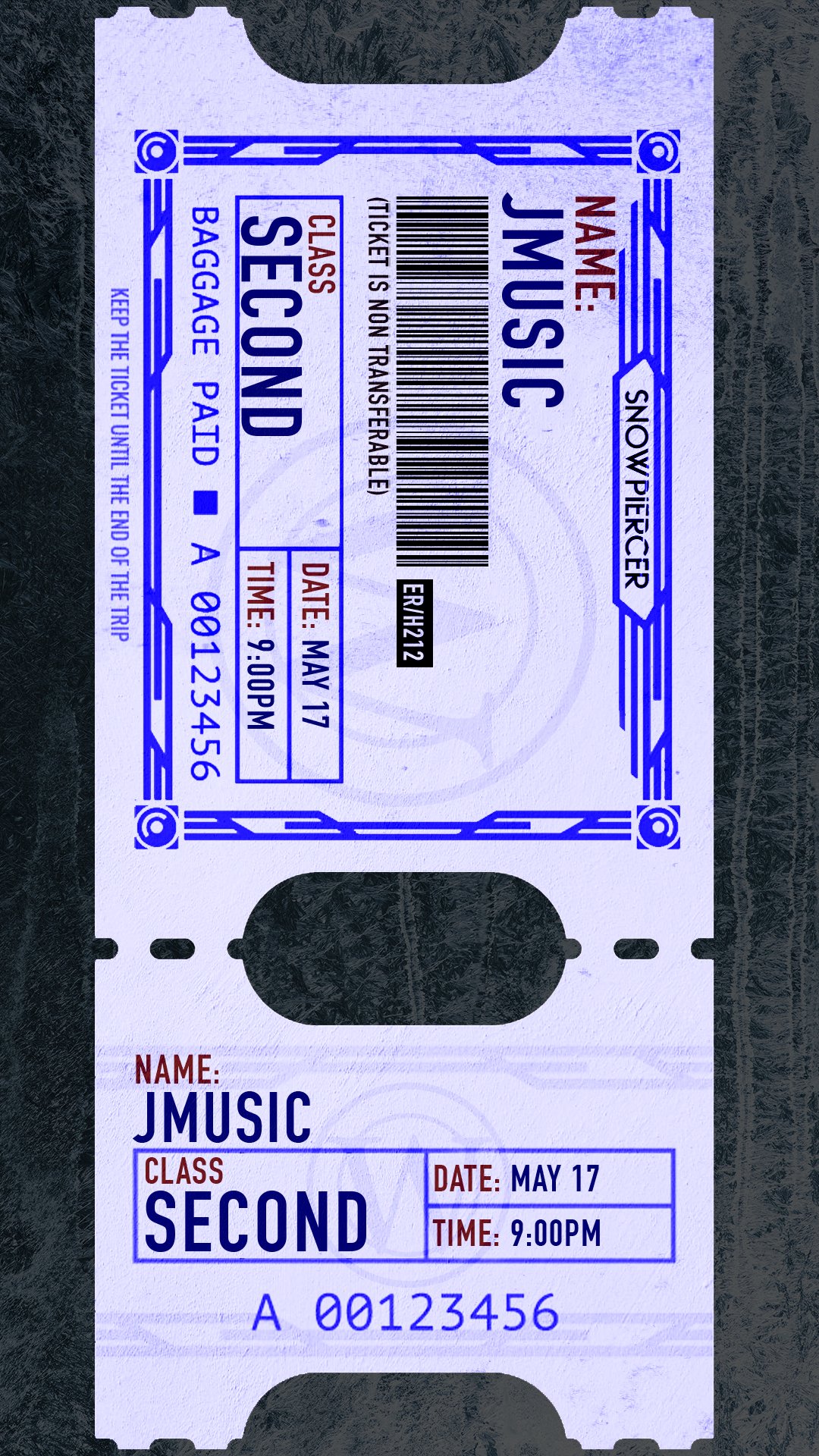 One Direction Concert Ticket Template