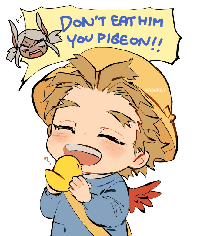 hawks (boku no hero academia) ,mirko 1girl 1boy animal ears rabbit ears ...