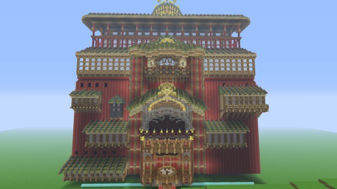 Fairy Tail Guild Building Minecraft