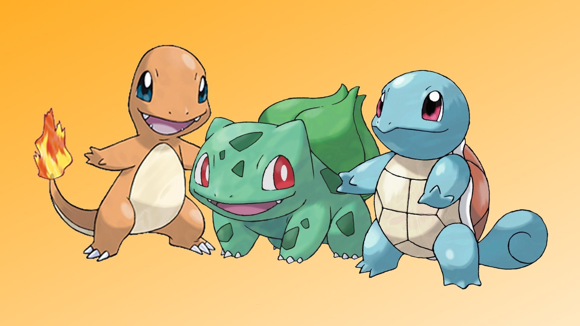 Original Starter Pokemon Wallpaper