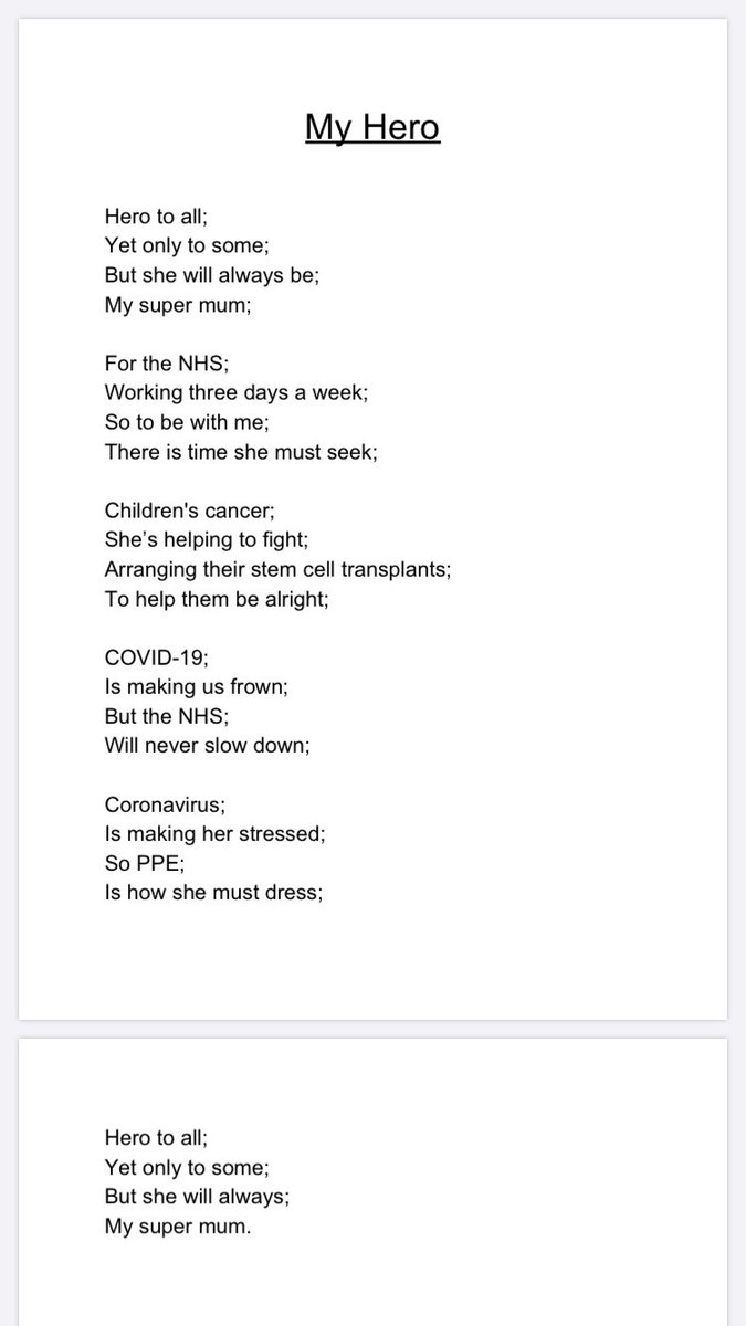 Childhood Cancer Poems
