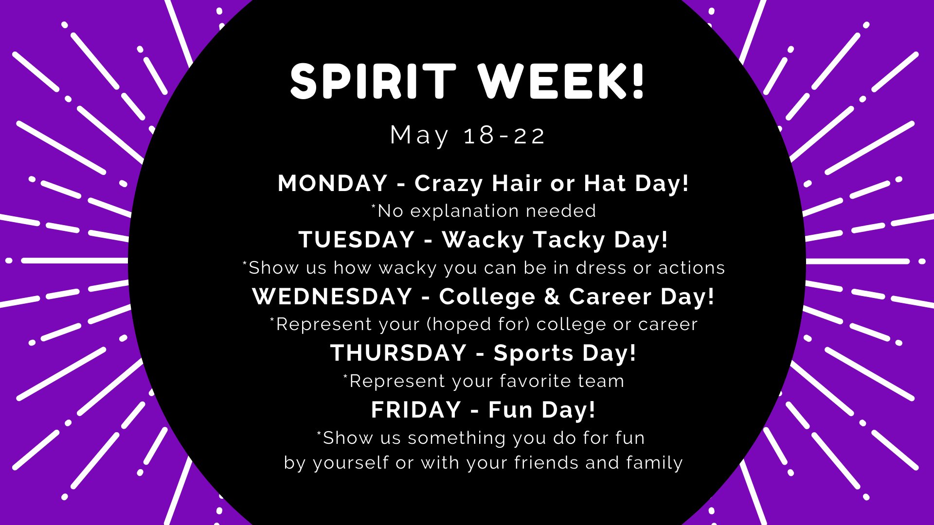 School Spirit Week Quotes