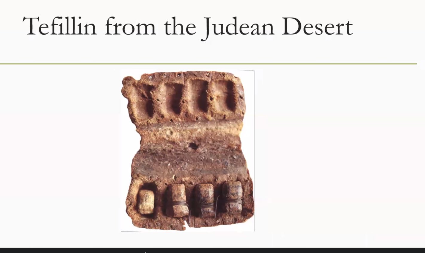 Ancient Tefillin