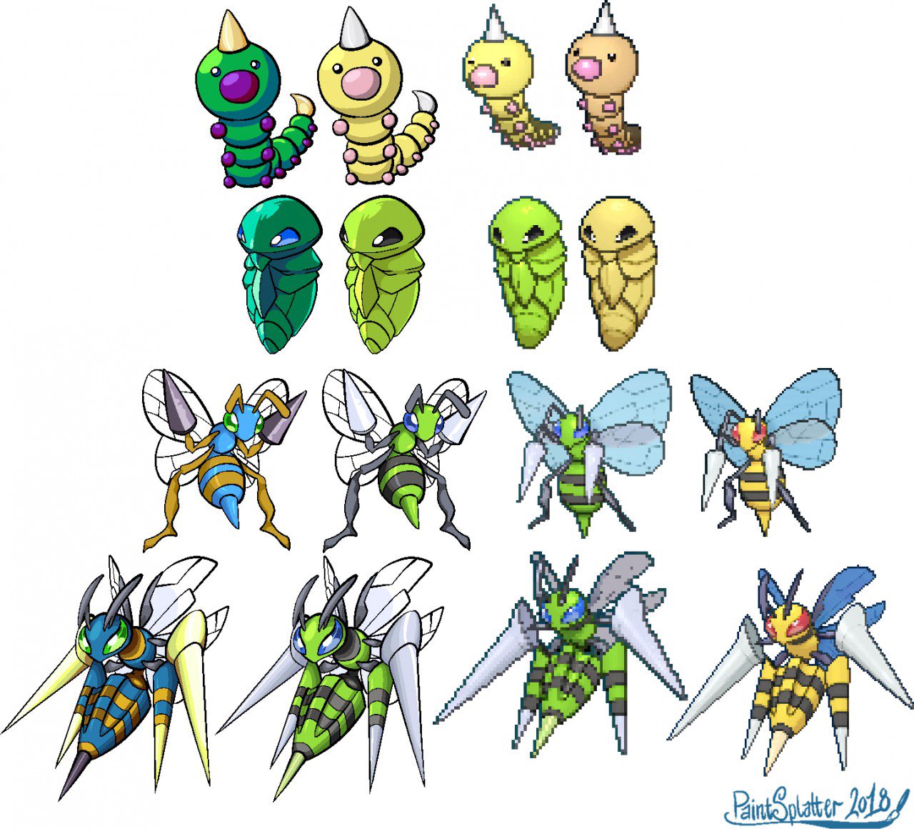 Weedle Pokemon Evolution