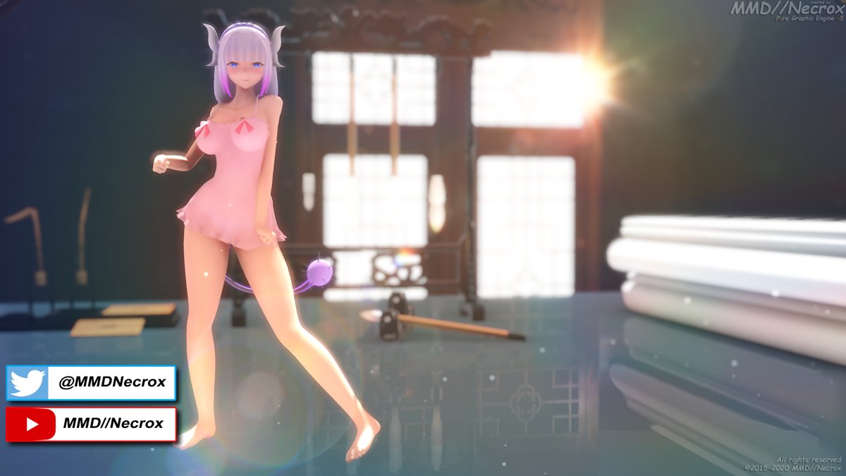 ♪MMD//Necrox on Twitter: "Soon: Kanna Night 19 Years…