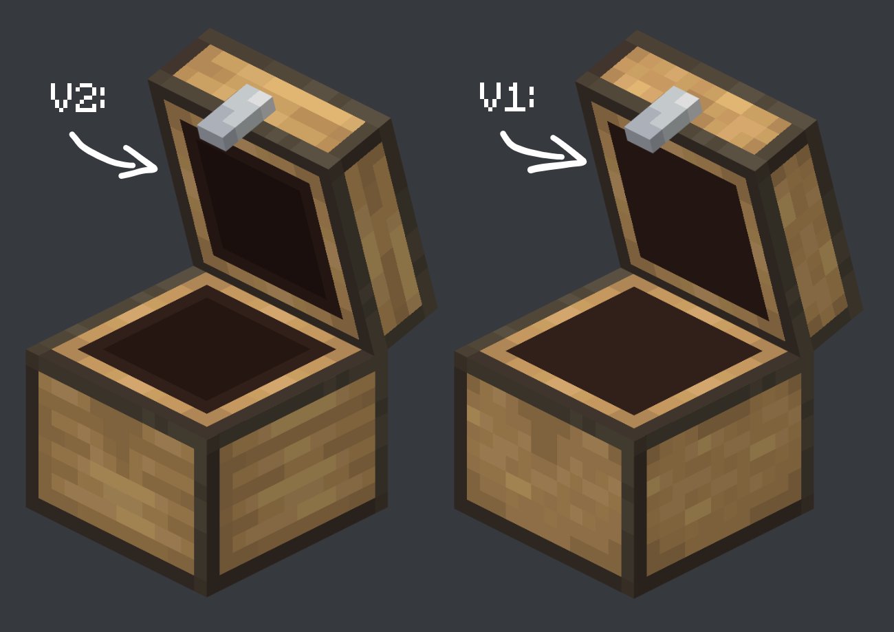 Minecraft Open Chest