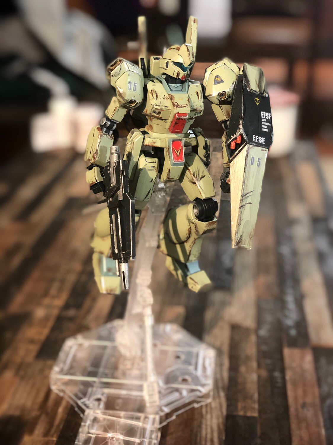 Celine on Twitter: "Yo let’s see your top 4 gunpla projects you’ve built. Here we go! MG Jegan ...