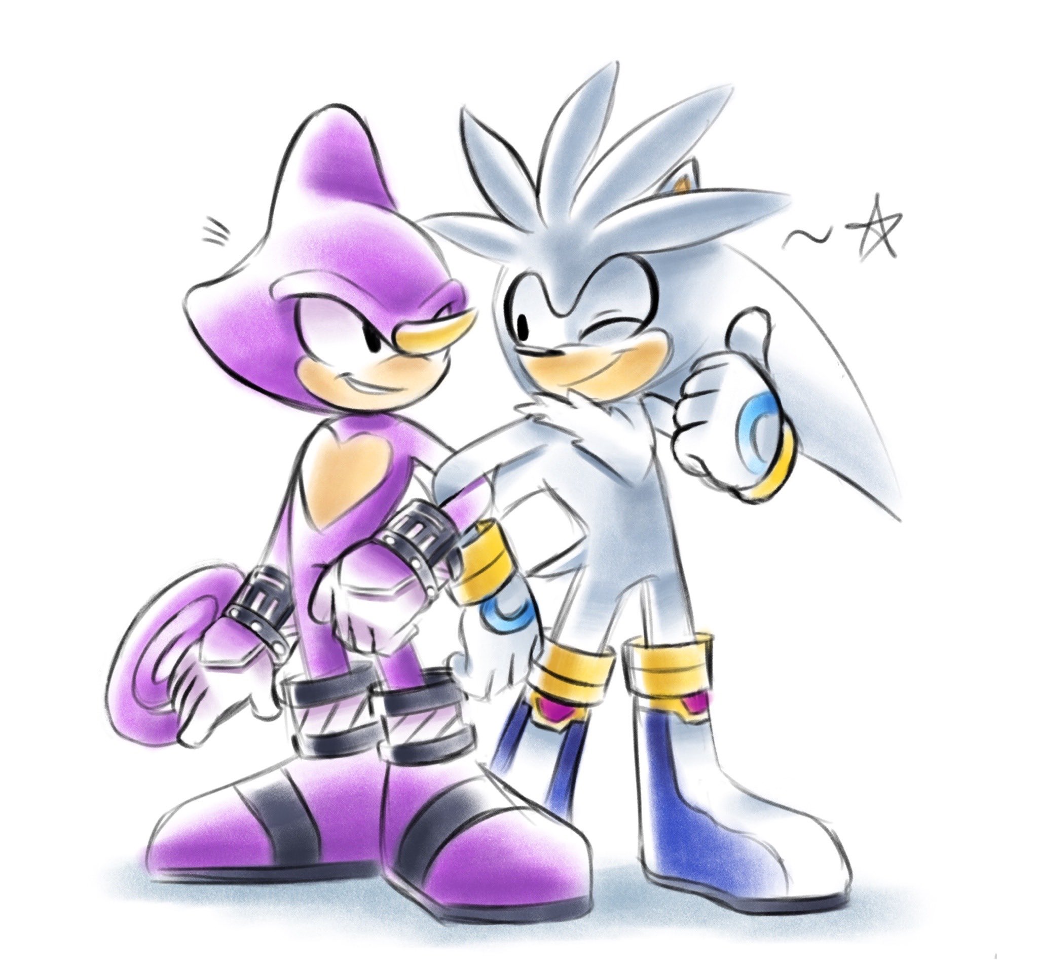 Espio And Blaze