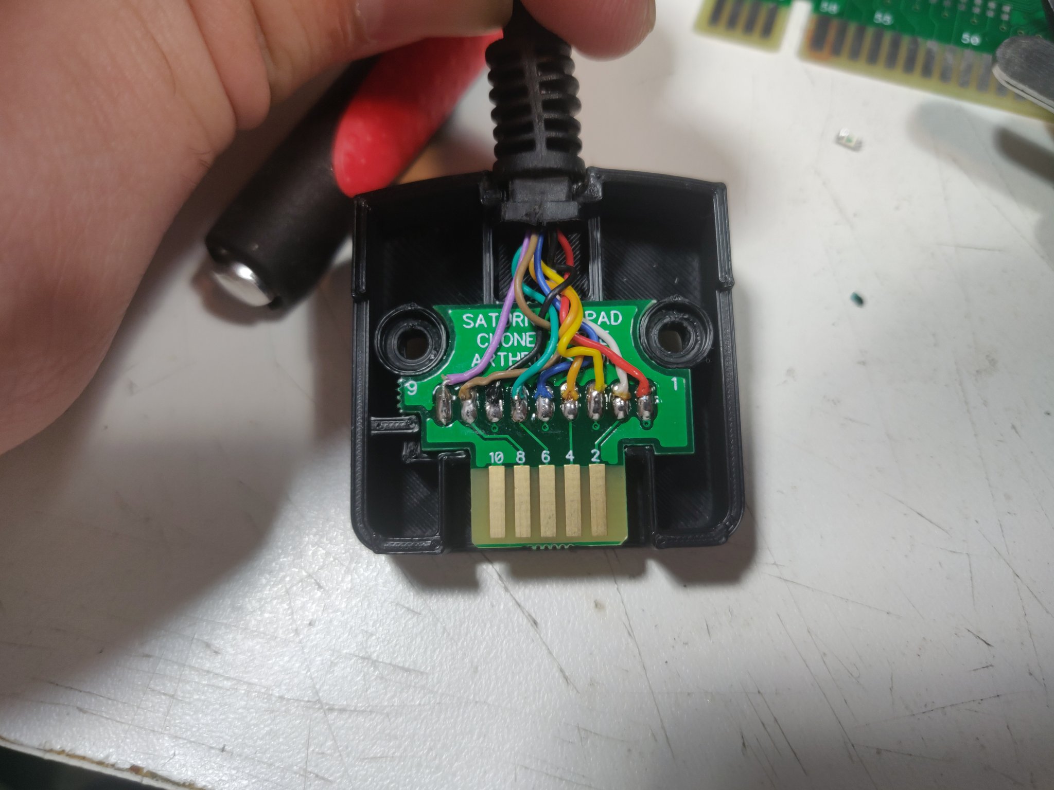 Sega Saturn 3d Controller