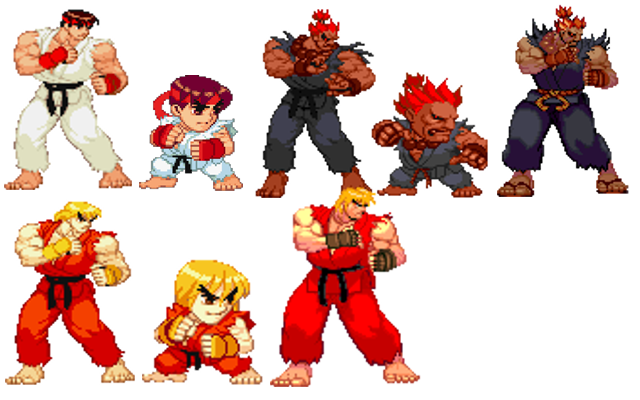 ⛄️ Shinto ⛄️ on Twitter: "@hibachifinal I think Pocket Ryu is based off his MvC appearance (both ...