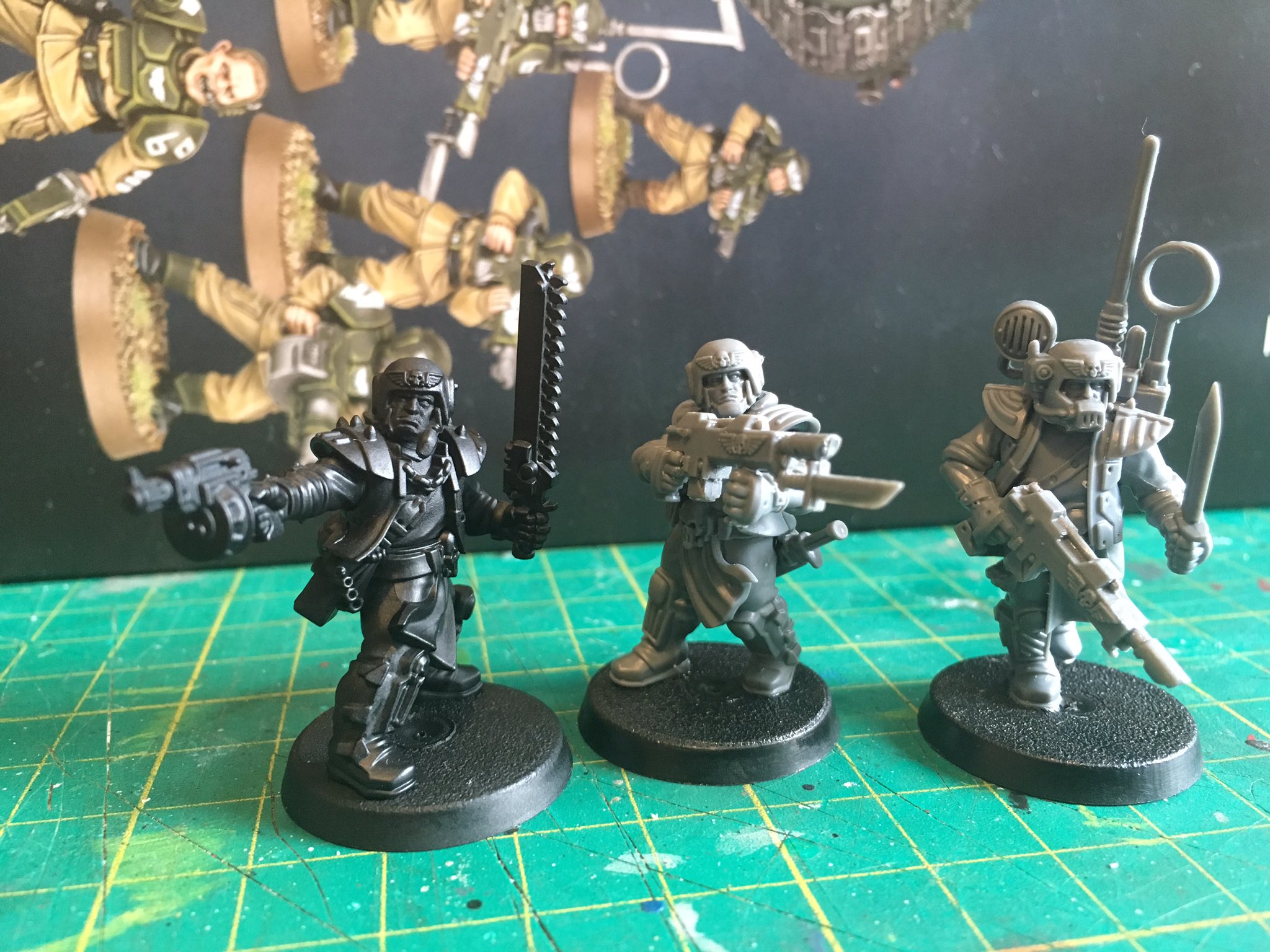 Imperial Guard Army Imperial Guard, Sentinel, Snow, Taurox, Veteran,