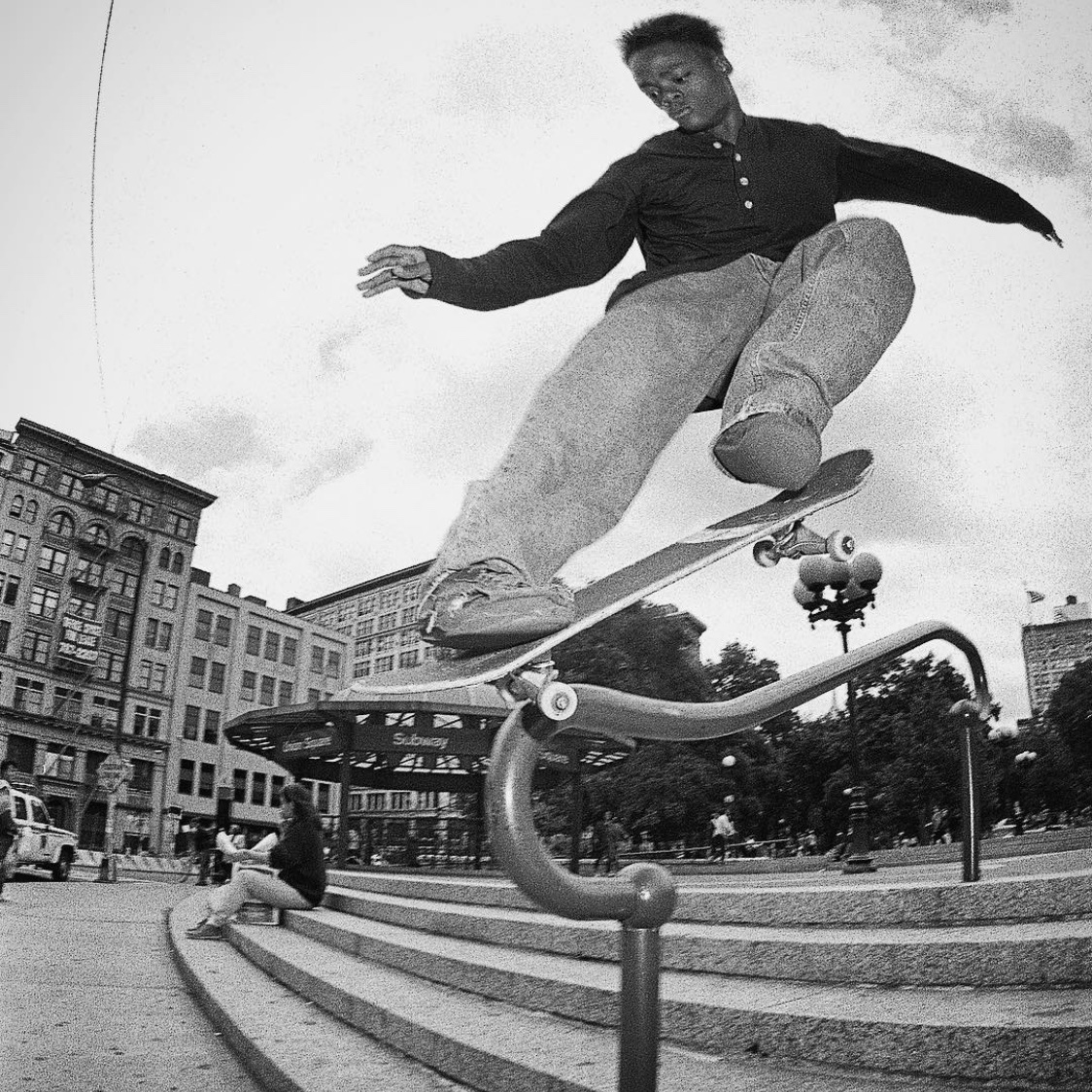 Harold Hunter Skating