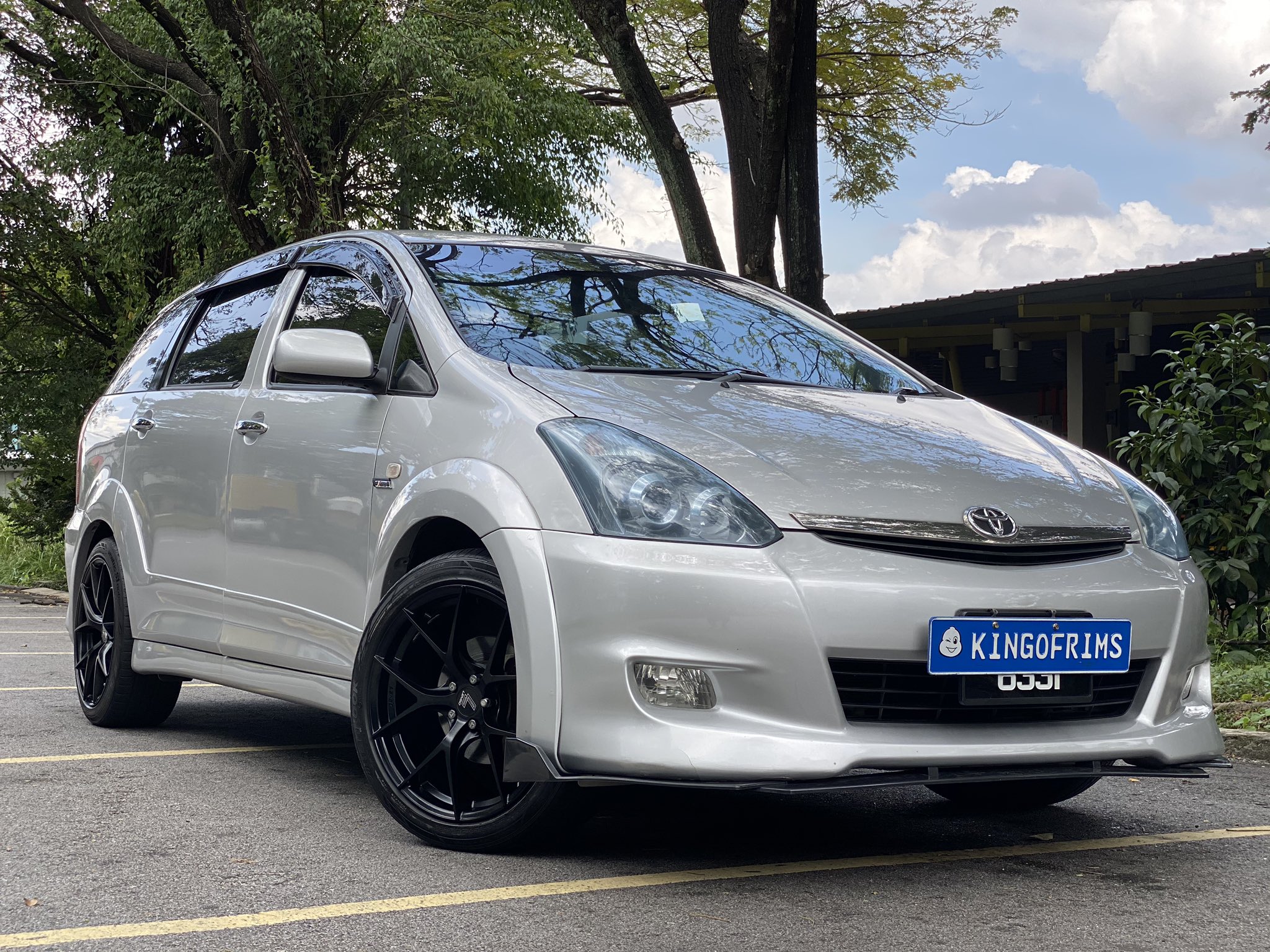 kingofrimsmalaysia on Twitter: "Toyota Wish with New 18 inch Lenso Jager Dyna rim whatsapp me ...