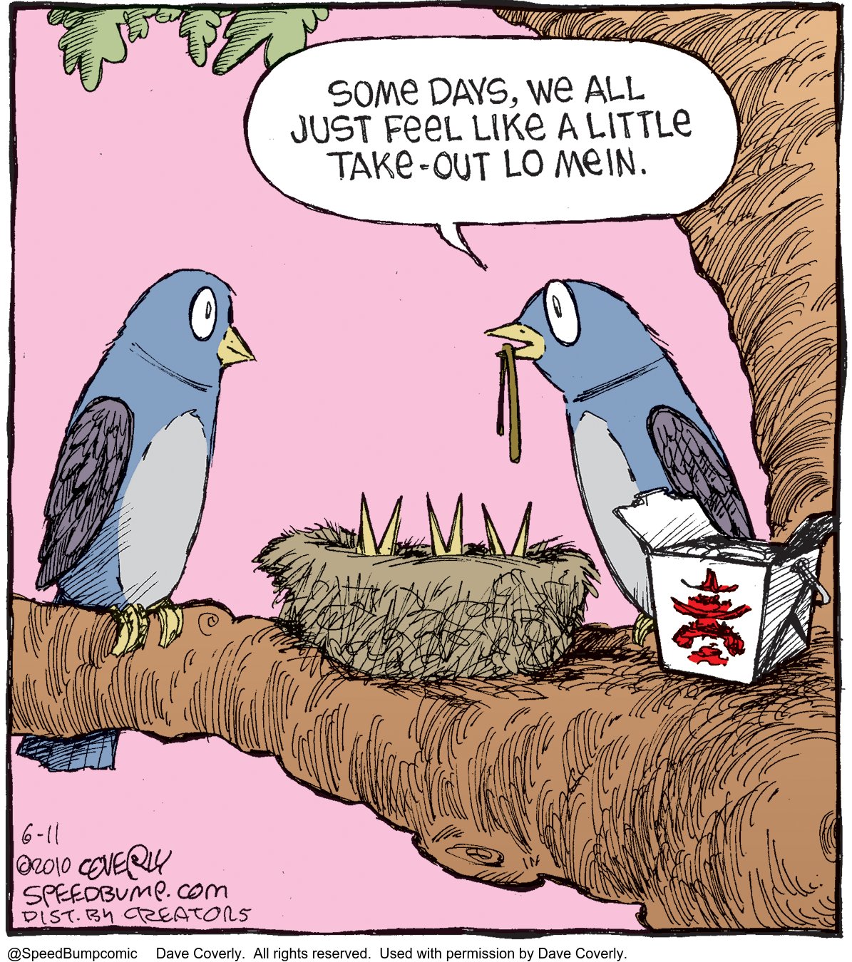 Speed Bump Comic Strip