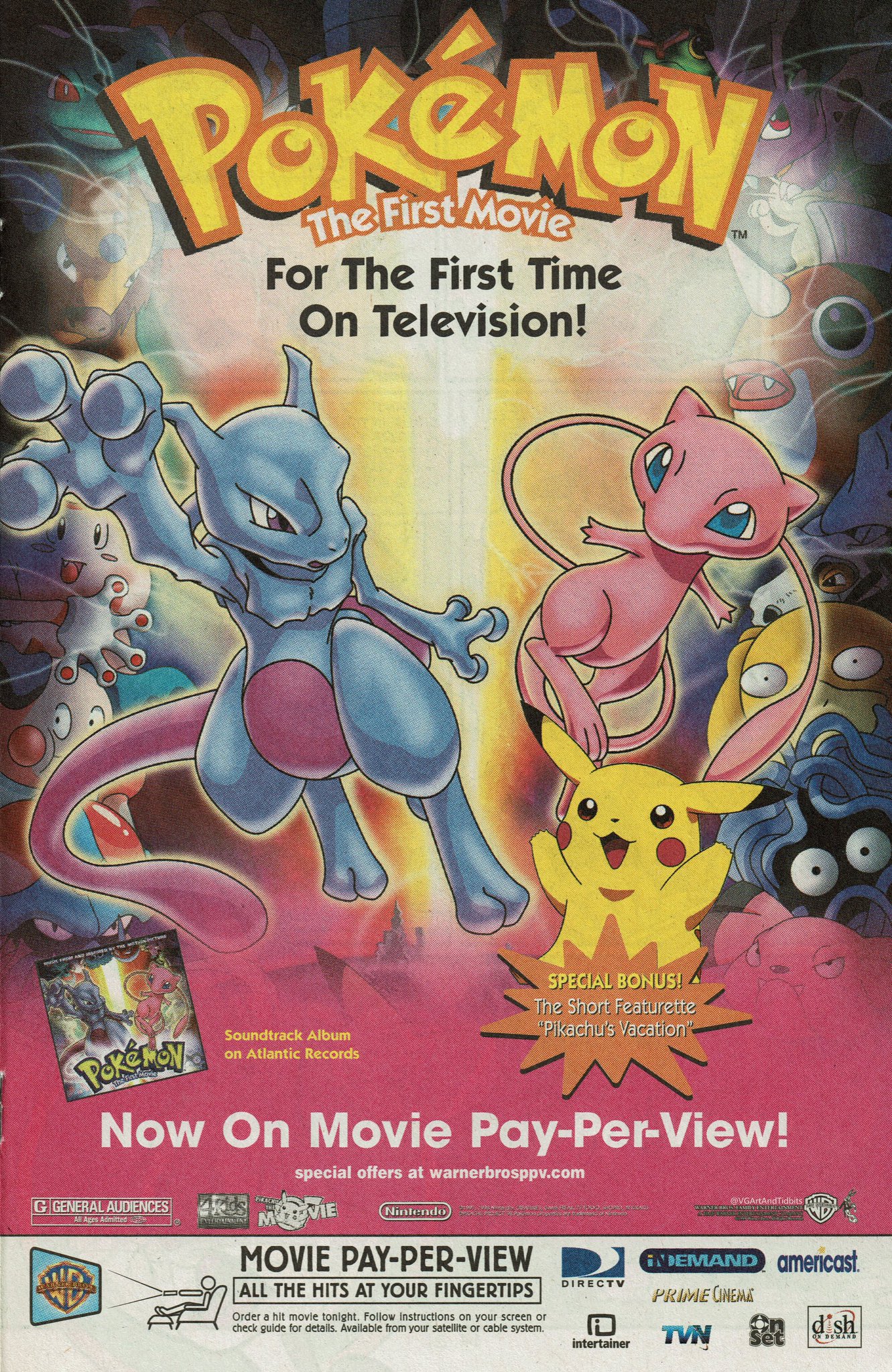 Pokemon The First Movie Soundtrack