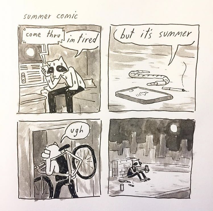 「some old comics about the summer. we're 」|alex krokusの漫画