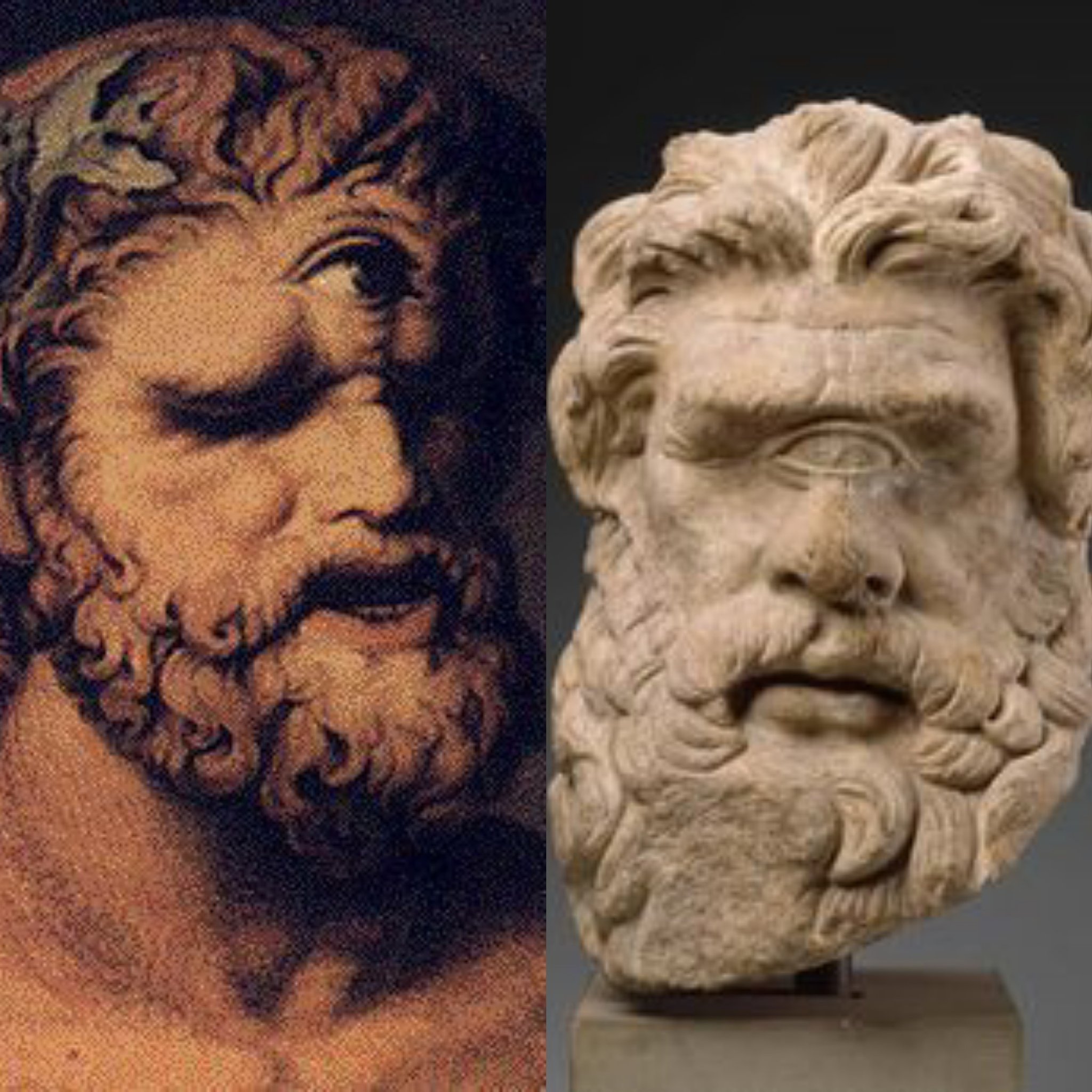 Greek Cyclops Statue