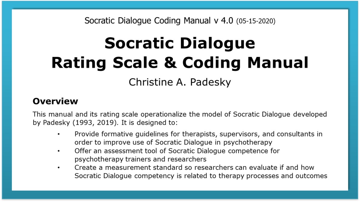 Padesky Cognitive Behavior Therapy Training & Consultation