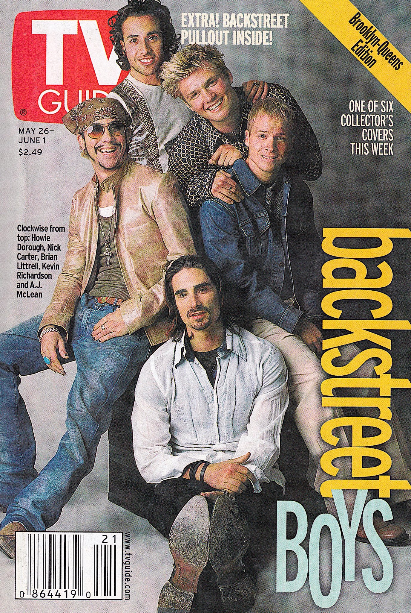 RetroNewsNow on Twitter: "TV Guide Cover, May 26-June 1, 2001: @backstreetboys https://t.co ...