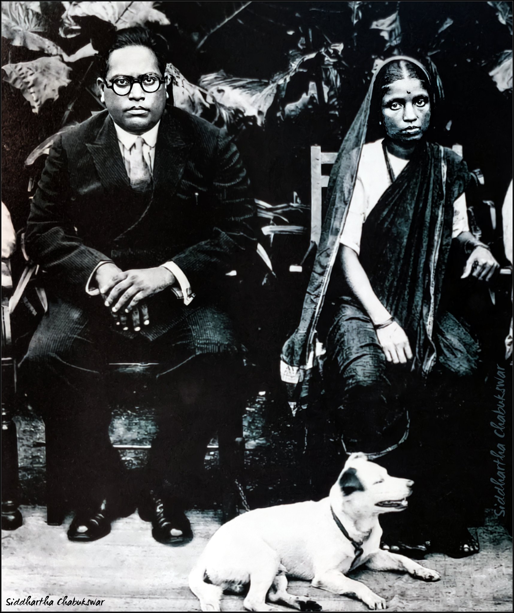 Dr Babasaheb Ambedkar And Ramabai Original Photo