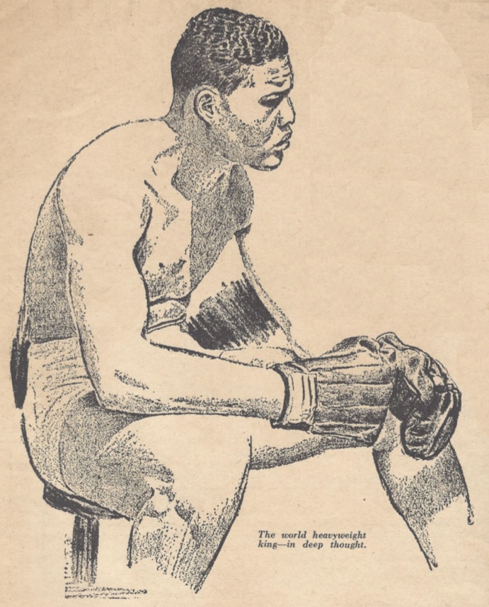 Joe Louis Drawing