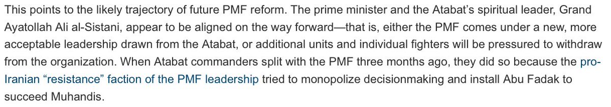 PM Kadhimi sat to the left of Falah al-Fayad & Abu Fadak - the new ...